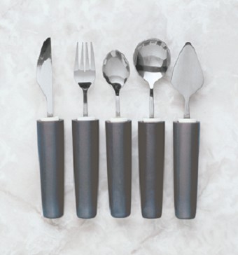 Adaptive Eating Utensils | Swivel Spoon | Weighted Silverware- ON SALE ...