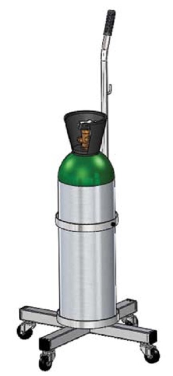 Oxygen Carts | Oxygen Tank Holders | Cylinder Carts ON SALE