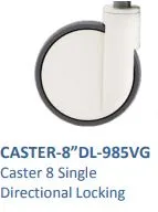 Casters & Mag Wheels for Broda Recliners and Shower/Commode Chairs