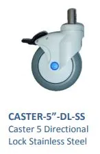 Casters & Mag Wheels for Broda Recliners and Shower/Commode Chairs