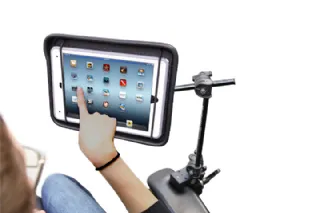 iPad Mounting System for Wheelchairs and Tables