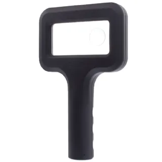 Hand Held Magnifying Glass with Light - Rechargeable with White and UV ...