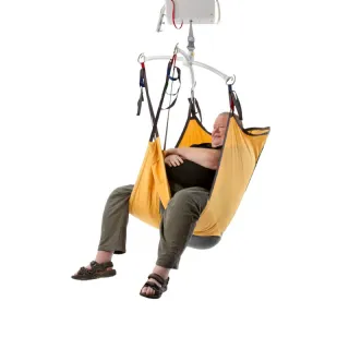 Bariatric Full Body Lift Sling with 1100 lbs. Capacity - Guldmann Basic ...