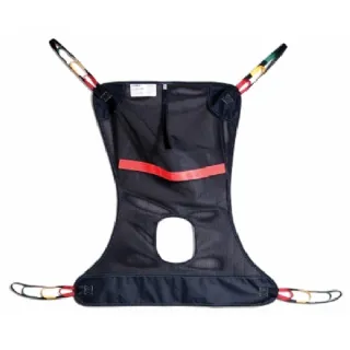 Full Body Commode Sling - Mesh Patient Lift Sling
