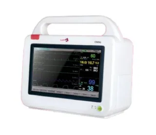 Touchscreen Patient Monitor with ECG NIBP SpO2 Temp Resp - Omni Standard from Infinium Medical