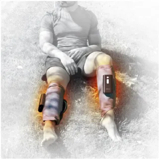 Compression and Heat Therapy Leg Wraps for Muscle Pain and Inflammation ...