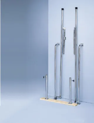 Bailey Wall Mounted Folding Parallel Bars