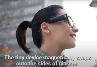 OrCam MyEye PRO Low Vision Aid - Smart Reading Device for the Blind and Visually Impaired