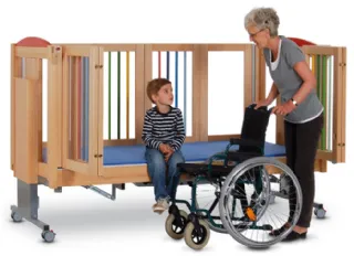 Ida Bed - Electric Adjustable Safety Bed by Kayserbetten