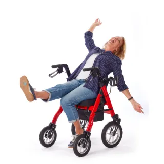 Comodita Uno All Terrain Rollator Walker with Orthopedic Seat and ...