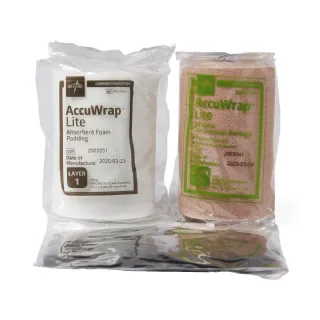 Compression Bandage System with 2 Layers for Therapeutic Compression ...