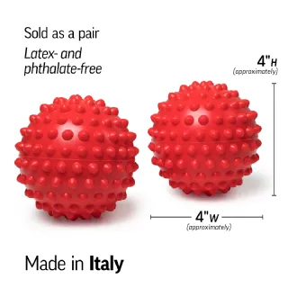 Spiky Balls for Sensory Massage and Fascia Release - Franklin Easy Grip Ball Set and Franklin ...