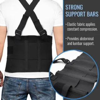 DMI Back Support Belt for Lifting and Lower Back Pain Relief with ...