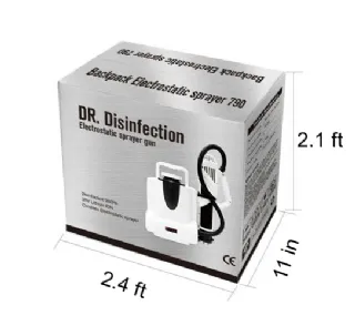 Disinfect Blast Pro ES790 Electrostatic Sprayer - In Stock
