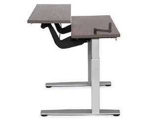 Height-Adjustable Workstation with Keyboard Lift