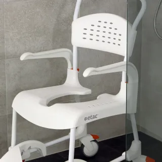 Etac Clean Fixed-Height Shower Commode Chair