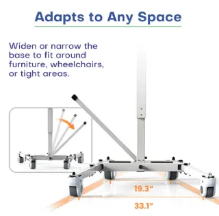 Patient Lift Transfer Chair for Lateral Transfers, Freedom EveryLift by ...