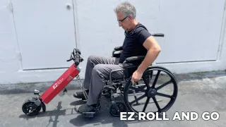 EZRide+ Wheelchair Power Assist Motor Attachment
