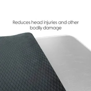 Slip Resistant Bedside Floor Mat with Beveled Edges from Vive Health