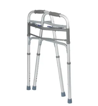 Folding Walker with Adjustable Height and 300 lbs. Capacity (Standard ...