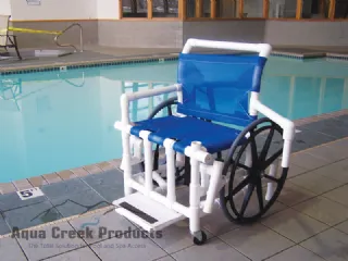 Aqua Creek Pool Access PVC Wheelchairs - FREE Shipping