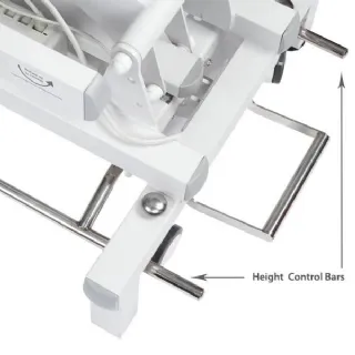 North Coast Medical Norco Hi-Lo Treatment Table with 3 Piece Top, 550 ...
