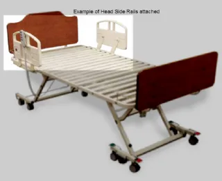 Hospital Bed Soft Touch Rail for NOA Beds