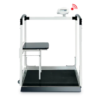 Seca 684 Digital Wheelchair Scale with Seat and Handrail