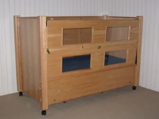 Slumber Series Fixed Height Non-Adjustable Safety Bed