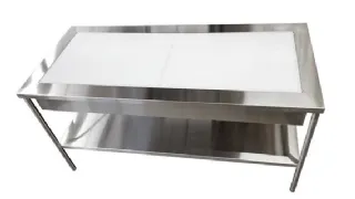 Linen Inspection and Folding Table - FREE Shipping