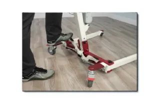 Portable Patient Lift by Span America - 400 lb Weight Capacity, Folds ...