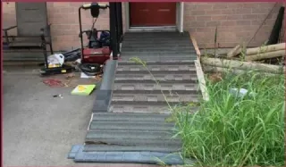 Liberty Aluminum Solid-Surface Modular Ramp