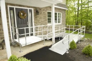Liberty Aluminum Solid-Surface Modular Ramp