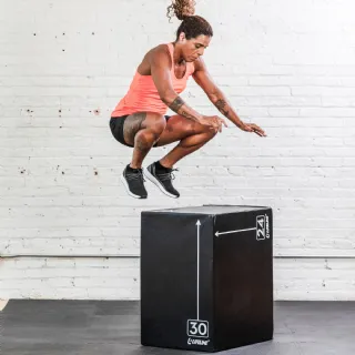 Escalade Sports Foam Plyo Box | 3 in 1 Foam Jump Box, Plyometric ...