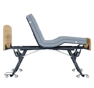 Accora Contessa Floor Bed for Fall Prevention - Adjustable Low Bed with ...