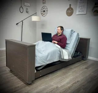 Upscale Home Hospital Bed | Med-Mizer Retractabed-Variable by Med-Mizer