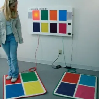 Musical Squares Toy for Visual and Auditory Stimulation