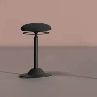 Adjustable Office Pivot Stool for Active Sitting and Standing by Kore