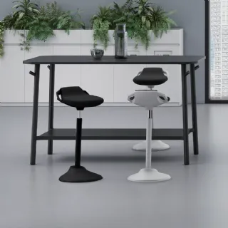 Adjustable Office Pivot Stool for Active Sitting and Standing by Kore