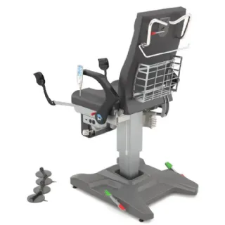 Gyno Chair with Stirrups and Power Adjustment, NitroCare Amara | 400 lb ...