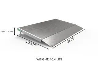 TRANSITIONS Angled Entry Wheelchair Ramp by EZ-ACCESS Ramps