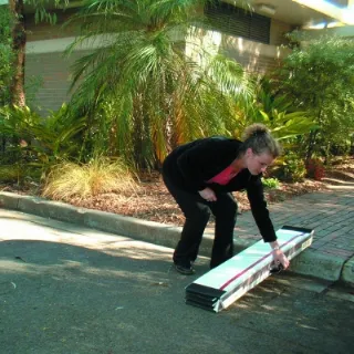 Portable Folding Wheelchair Ramp by DECPAC