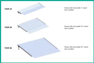 TRANSITIONS Angled Entry Wheelchair Ramp by EZ-ACCESS Ramps