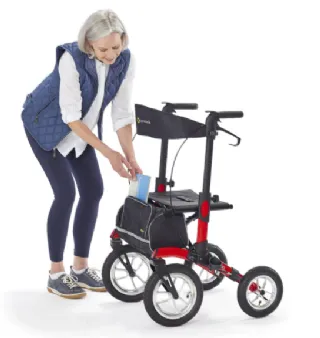 All Terrain Rollator Comodita Tipo - Portable Rolling Walker with ...