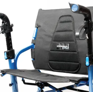 Folding Rollator with Seat and Posture Control Back - SEATA Rollator by ...