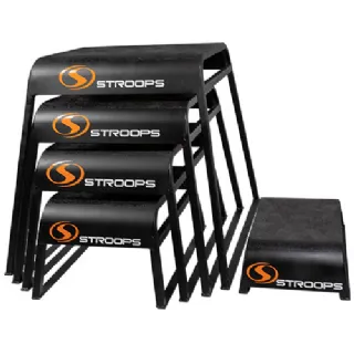 Plyometric Jump Box - Stackable Plyo Boxes by Stroops