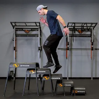 Plyometric Jump Box - Stackable Plyo Boxes by Stroops