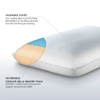 SUB-0 Replenish Antimicrobial Cooling Gel Pillow