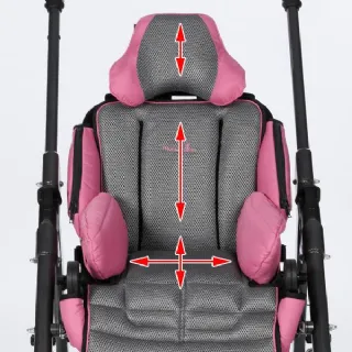 Thomashilfen tRide Pediatric Seating System with Indoor Q-Chassis