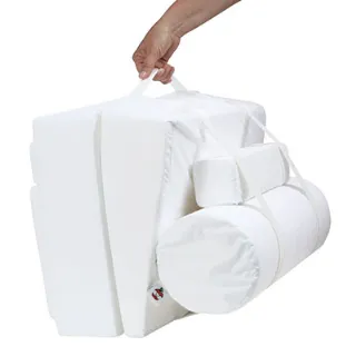 Wedge Pillow with Face Cradle for Facedown Treatments and Recovery | M ...